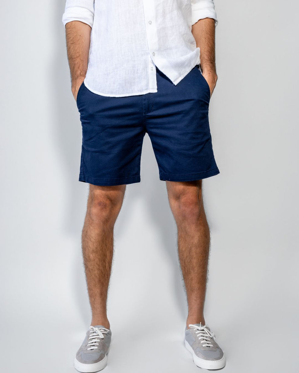 Bermuda elástica azul de DANTE para hombre