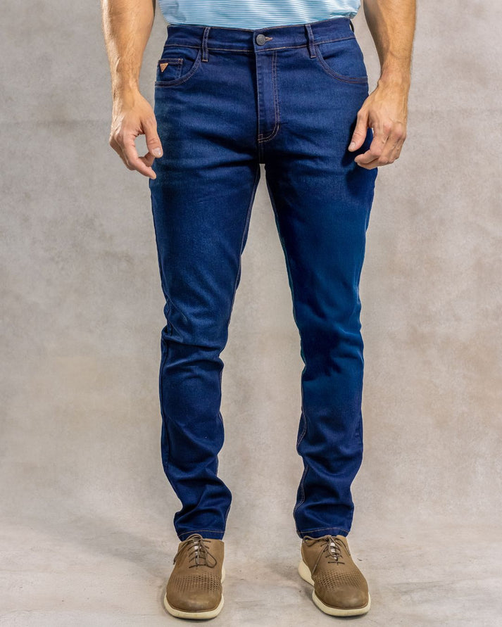 Jean Elastico Azul Oscuro Clasico Vintage – DANTE